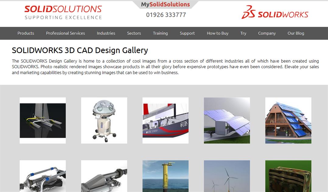 SolidWorks 3D CAD Design Gallery | Solid Solutions