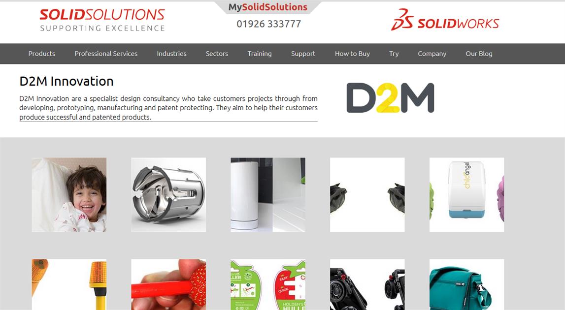 SOLIDWORKS Design Gallery - D2M Innovation