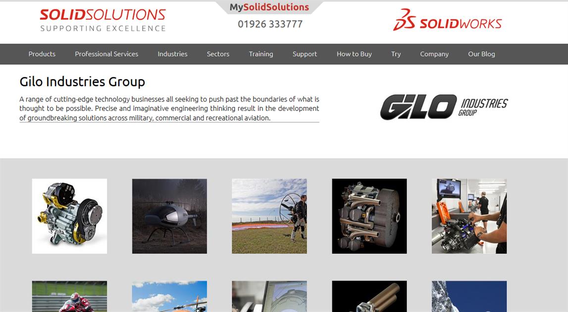 SOLIDWORKS Design Gallery - Gilo Industries Group