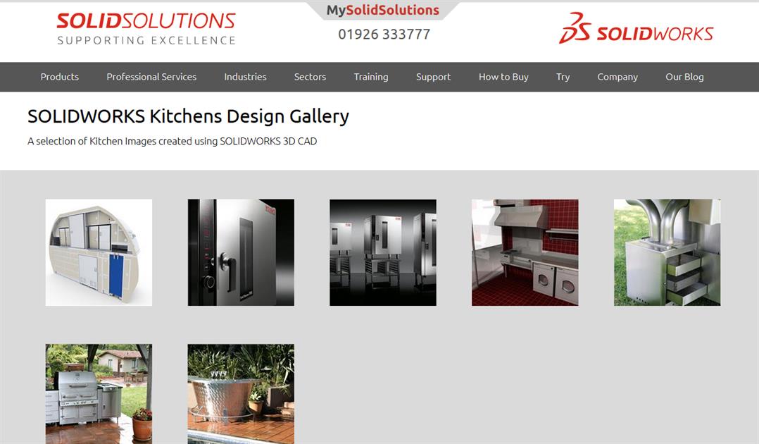 SOLIDWORKS Kitchens Design Gallery
