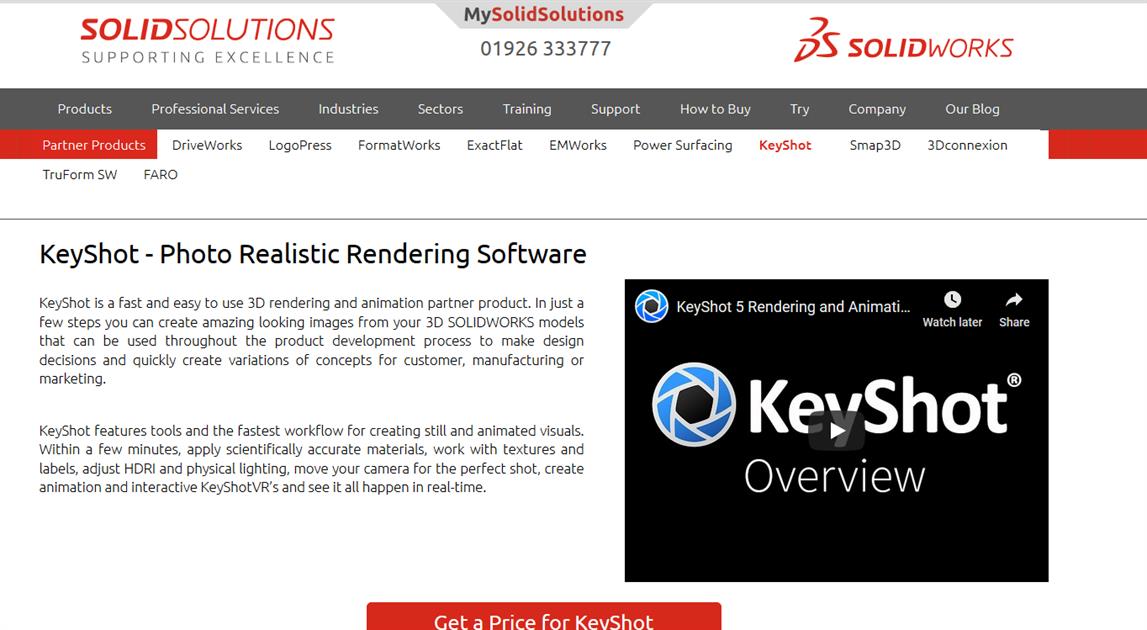 KeyShot - Powerful Rendering for SOLIDWORKS