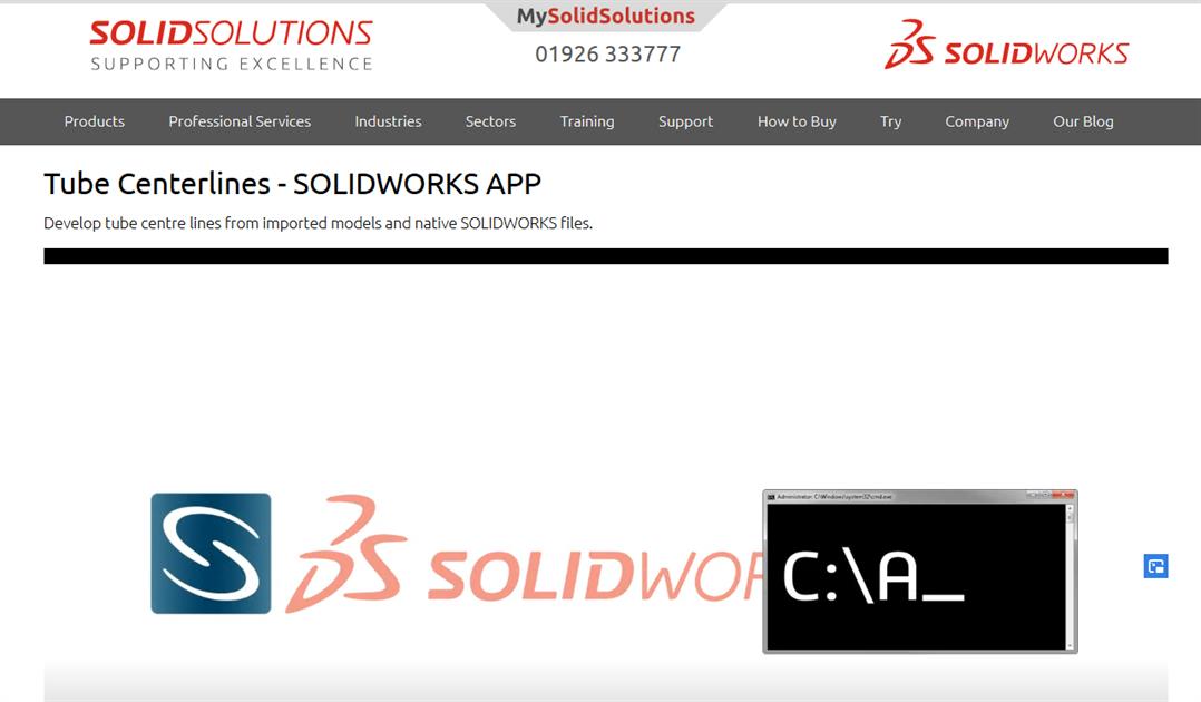 Tube Centerlines - SOLIDWORKS APP | Solid Solutions