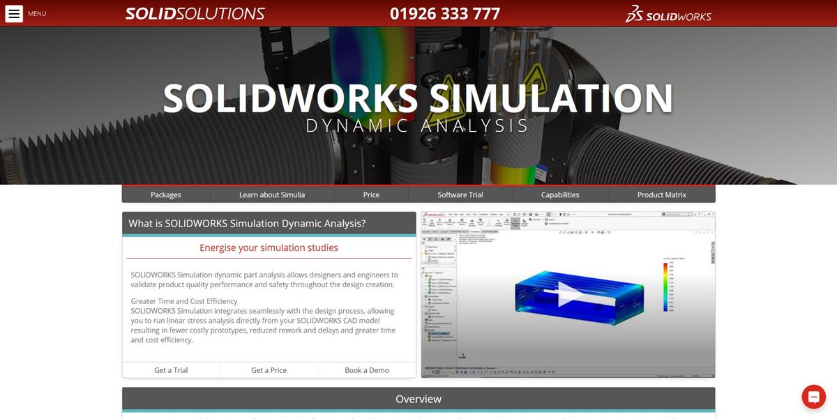 Dynamic Analysis Capabilities in SOLIDWORKS 3D CAD