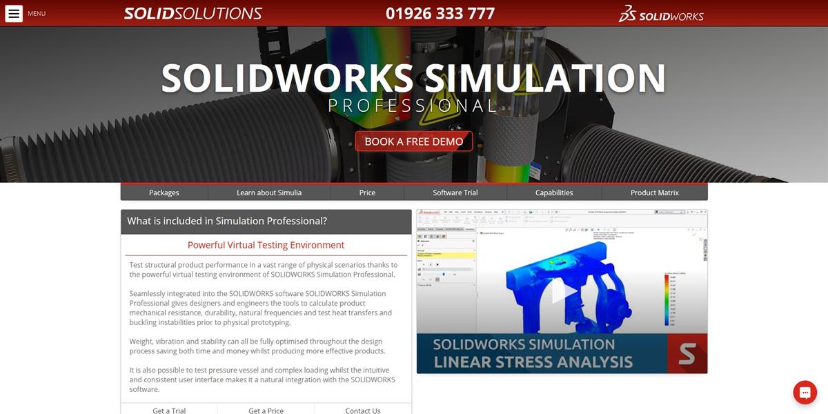 SolidWorks Simulation Professional | Solid Solutions
