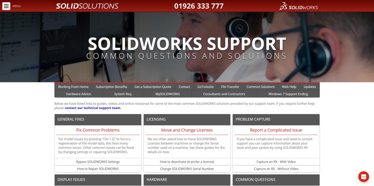 SOLIDWORKS Troubleshooting - Common FAQs | Solid Solutions