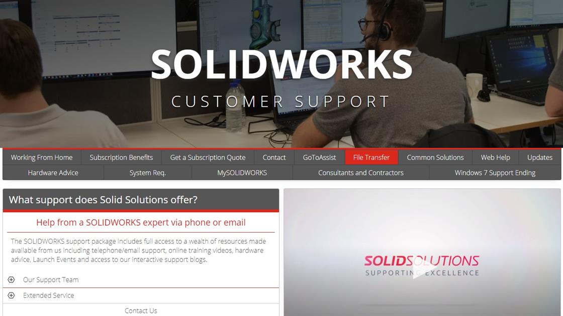 SOLIDWORKS Technical Support | Solid Solutions