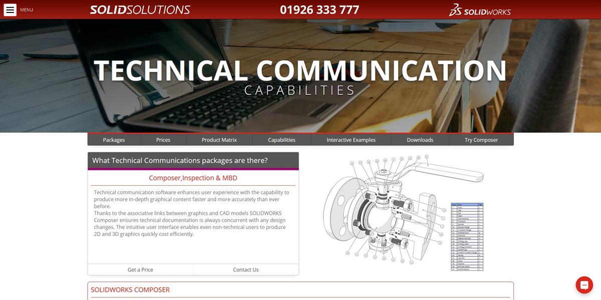 SolidWorks Composer Capabilities | Solid Solutions