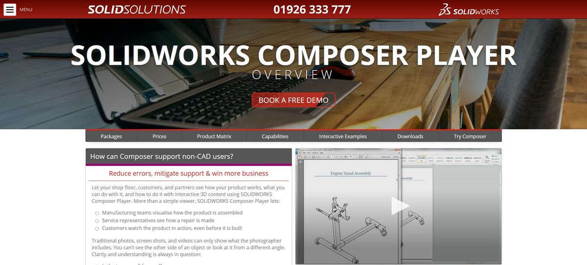 SolidWorks Composer Player Overview | Solid Solutions