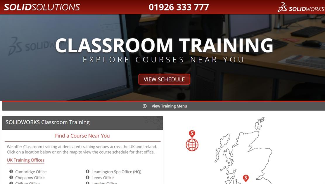 SOLIDWORKS Certified Classroom Training | Solid Solutions