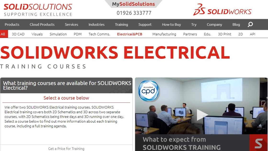 SolidWorks Electrical Training | Solid Solutions