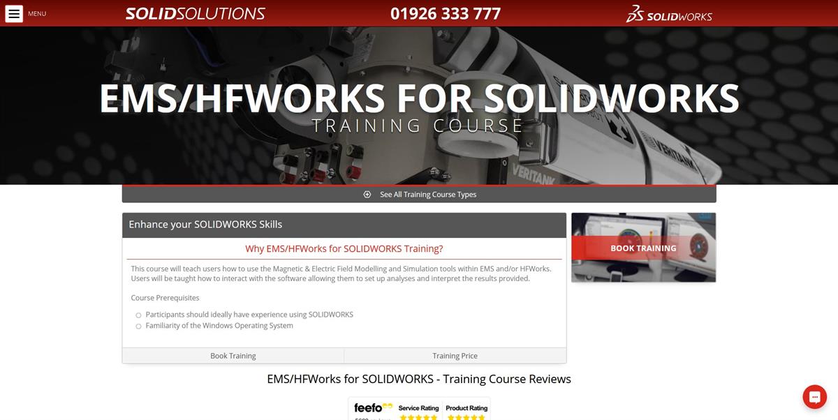 EMS/HFWorks for SOLIDWORKS Training Course