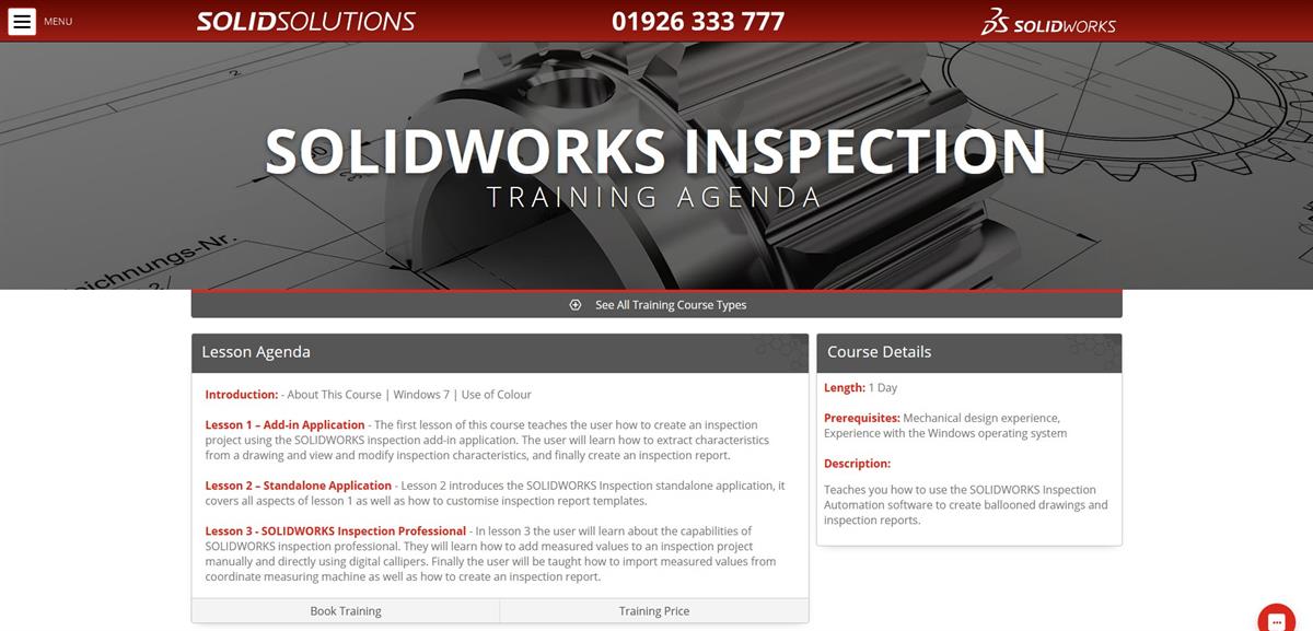 Inspection Agenda | Solid Solutions