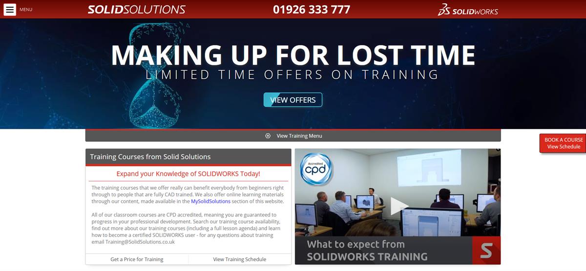 Certified SOLIDWORKS Training | Solid Solutions